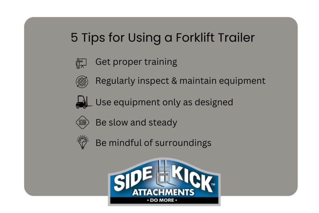 5 Essential Safety Tips for Moving Trailers with a Forklift