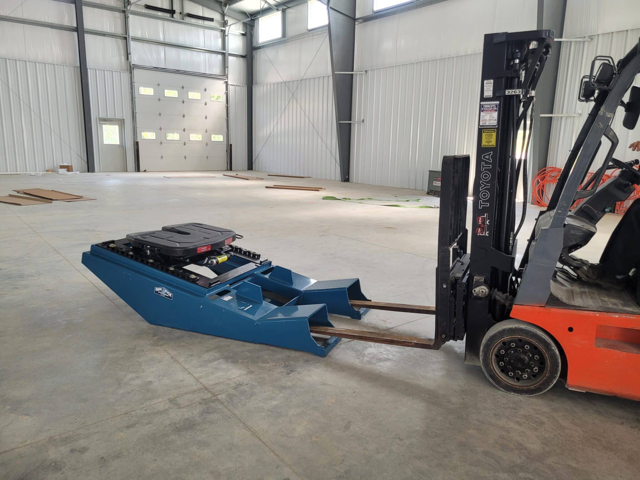 Heavy Duty Semi Trailer Mover - Sidekick Attachments